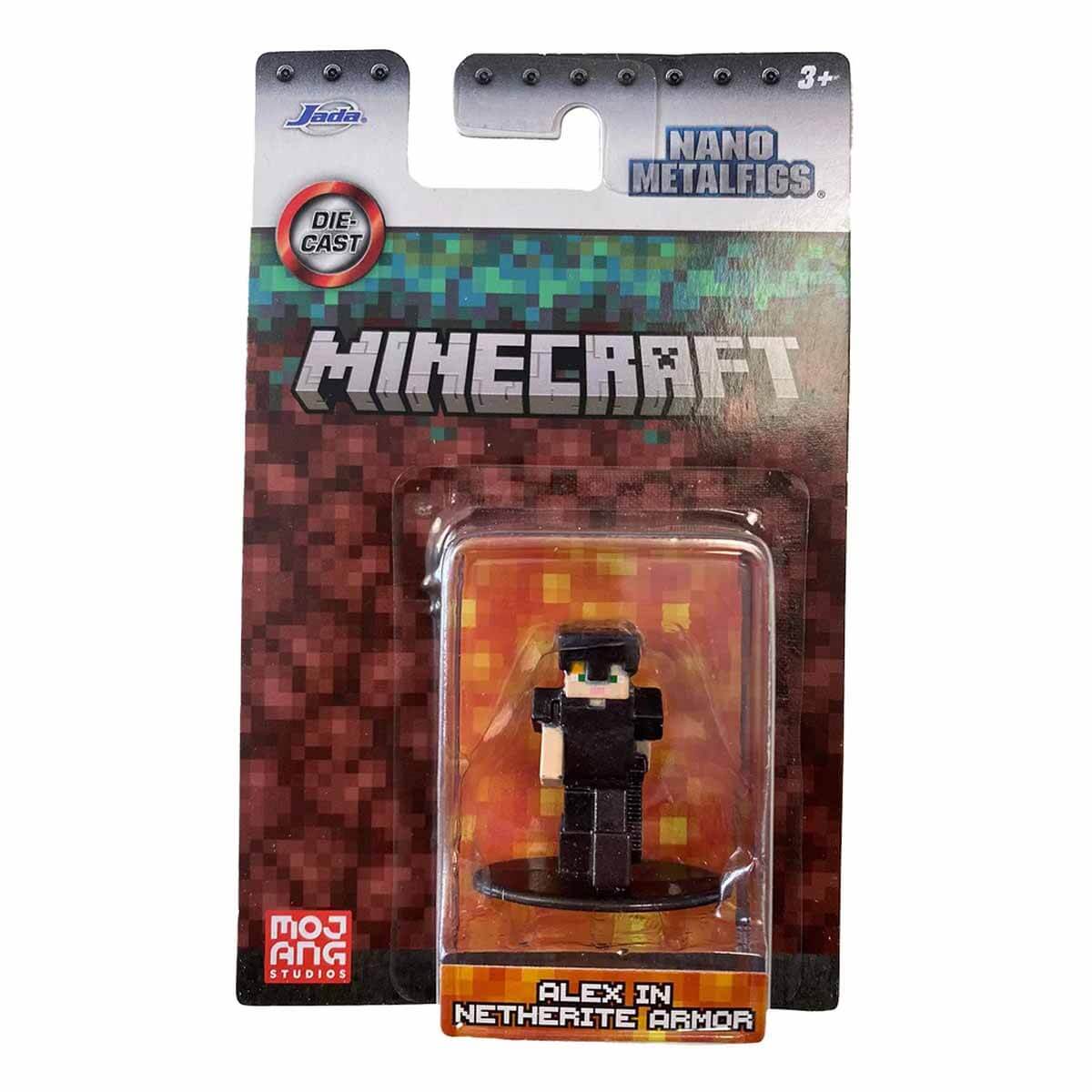Minecraft Nano Metal Tekli Figür - Steve Iron Sword | Toyzz Shop
