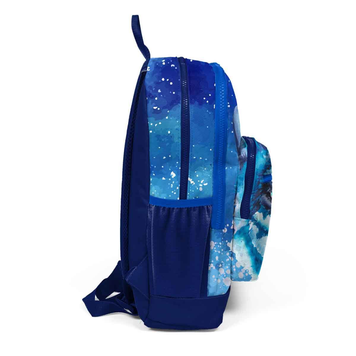 Coral High Mavi Kurt Desenli Okul Çantası 23743 | Toyzz Shop