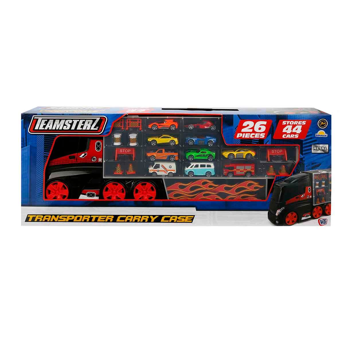 Teamsterz Çantalı Transporter - Kırmızı | Toyzz Shop