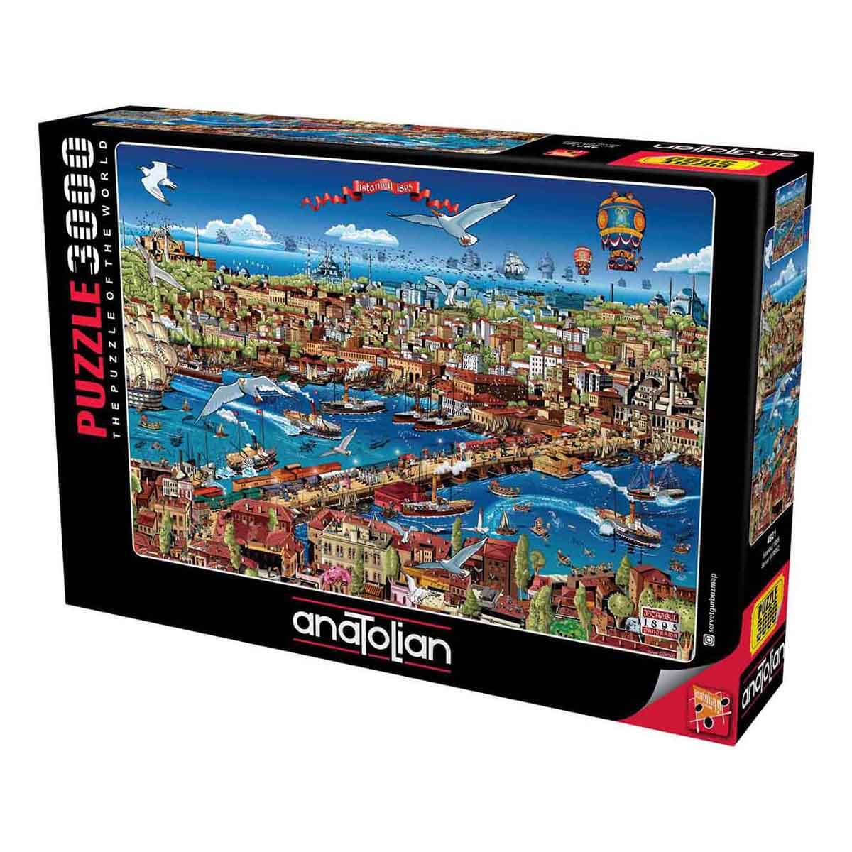 3000 Parça Puzzle: İstanbul 1895 | Toyzz Shop