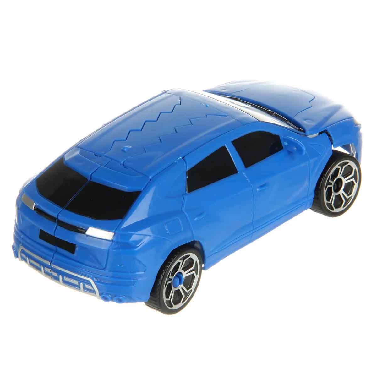 2in1 Warrior Arabaya Dönüşebilen Robot - Fast Flame - Mavi | Toyzz Shop
