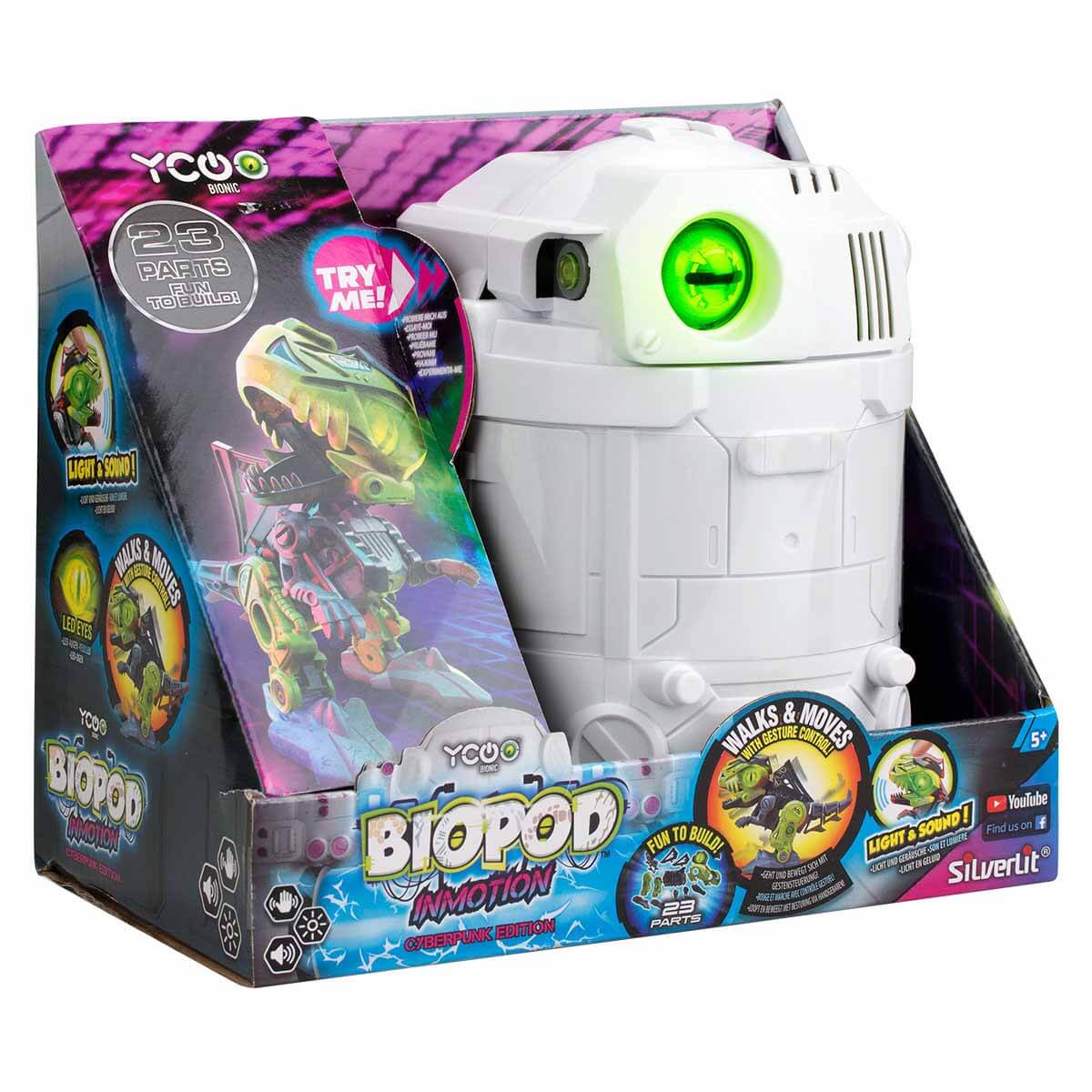 Biopod Inmotion Cyberpunk Sesli ve Işıklı Hareketli Dinozor Robot ...