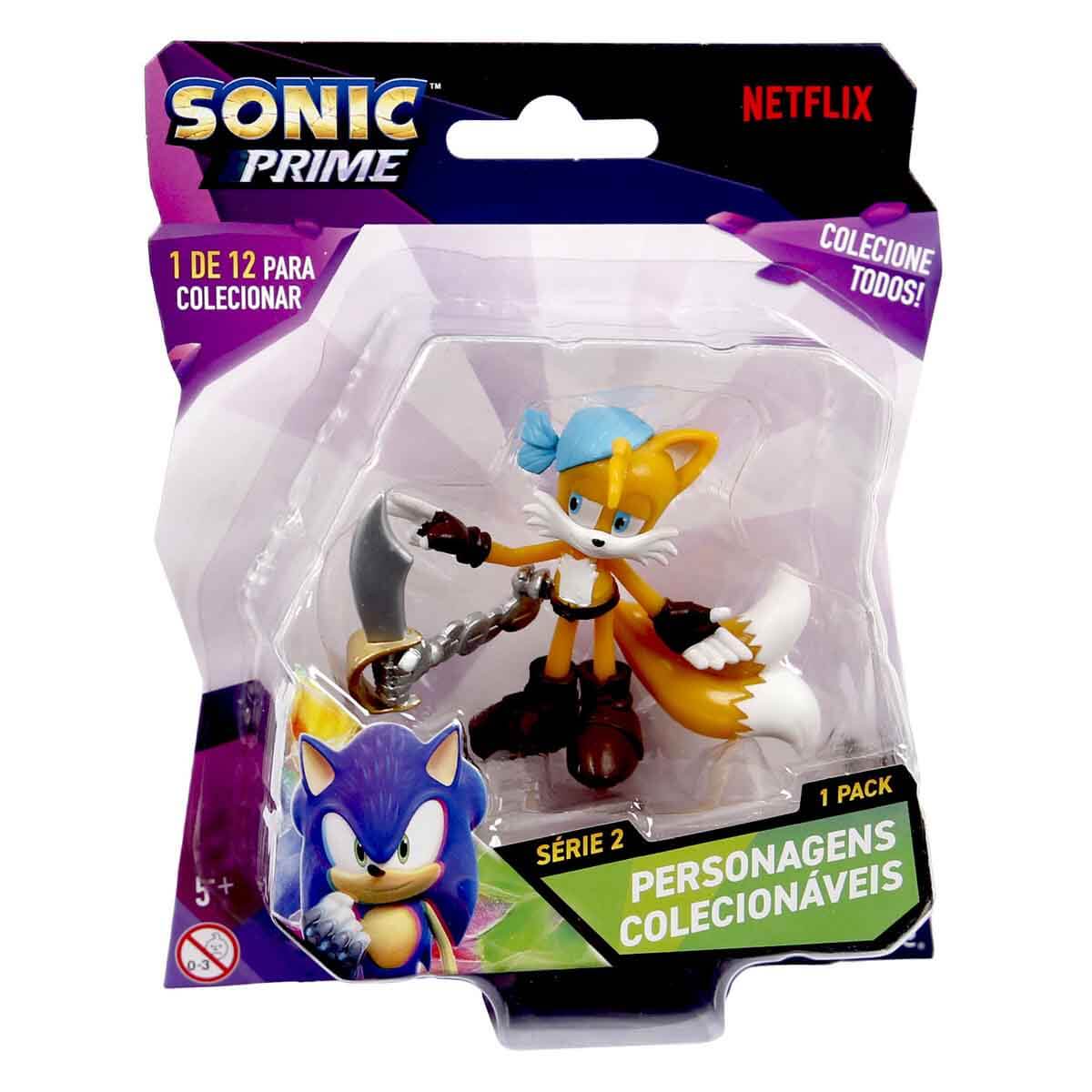 Sonic Prime Tekli Figür Paketi S2 - Yeşil Ayakkabılı Tails | Toyzz Shop