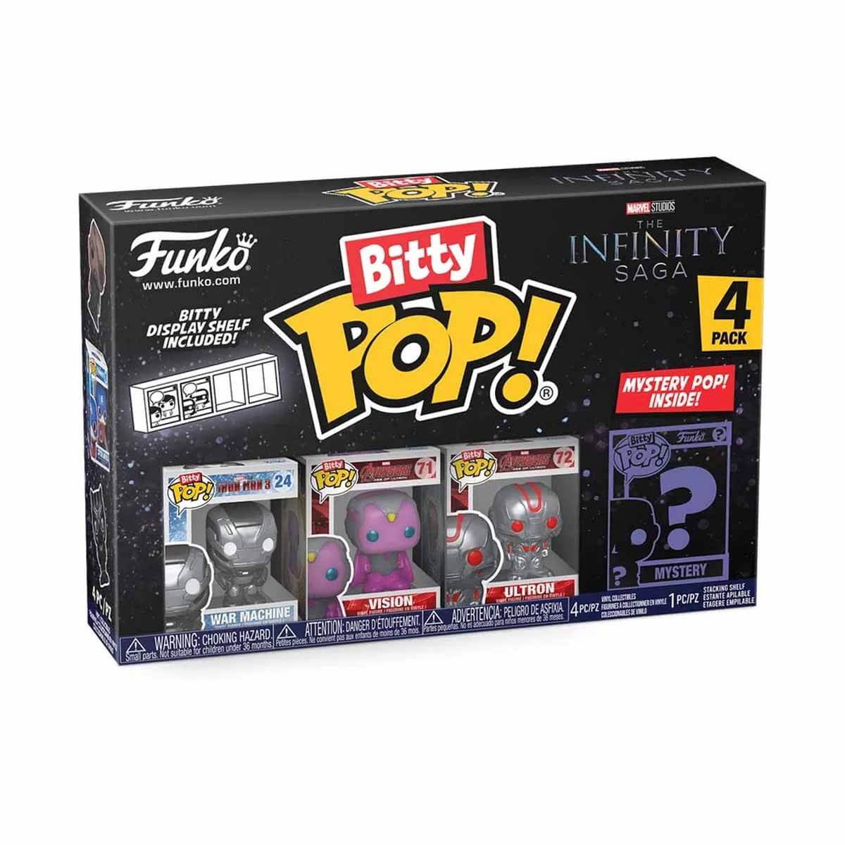 Funko Bitty Pop: Marvel The Infinity Saga Iron Man 4'lü Sürpriz Figür ...
