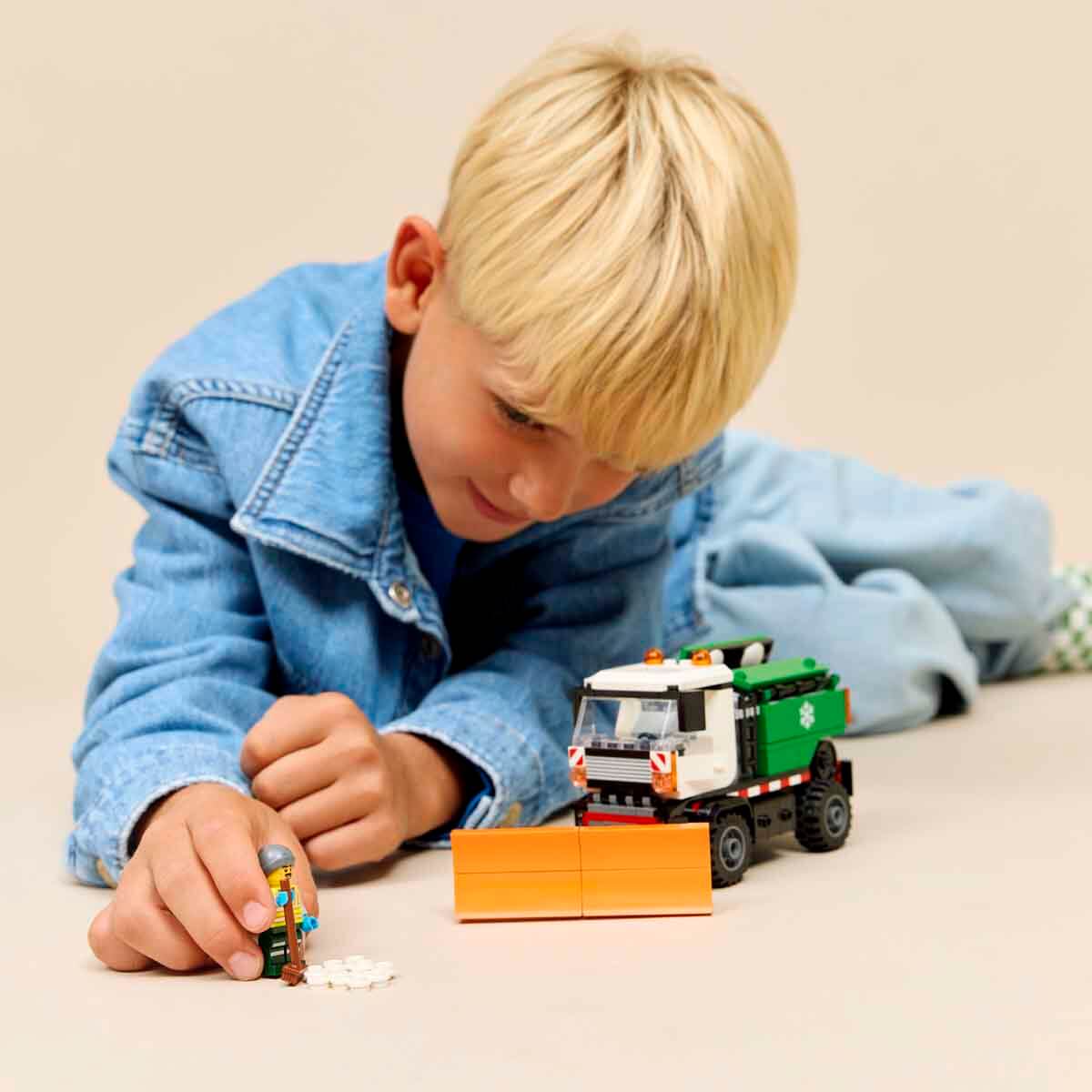 LEGO City Kar Küreme Aracı 60490 – 6 Yaş ve Üzeri Çocuklar için ...