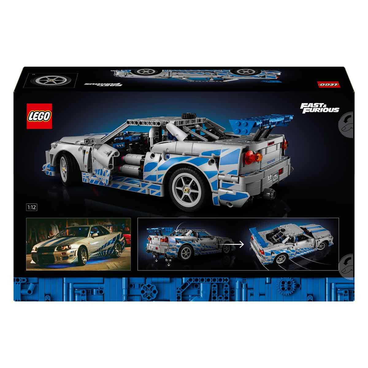 LEGO Technic Daha Hızlı Daha Öfkeli Nissan Skyline GT-R (R34) Araba ...