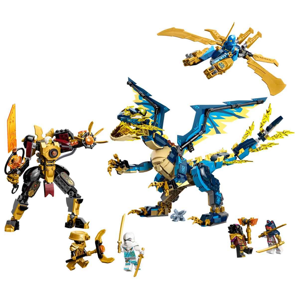LEGO NINJAGO Element Ejderhası İmparatoriçe Robotuna Karşı 71796 - 9 ...