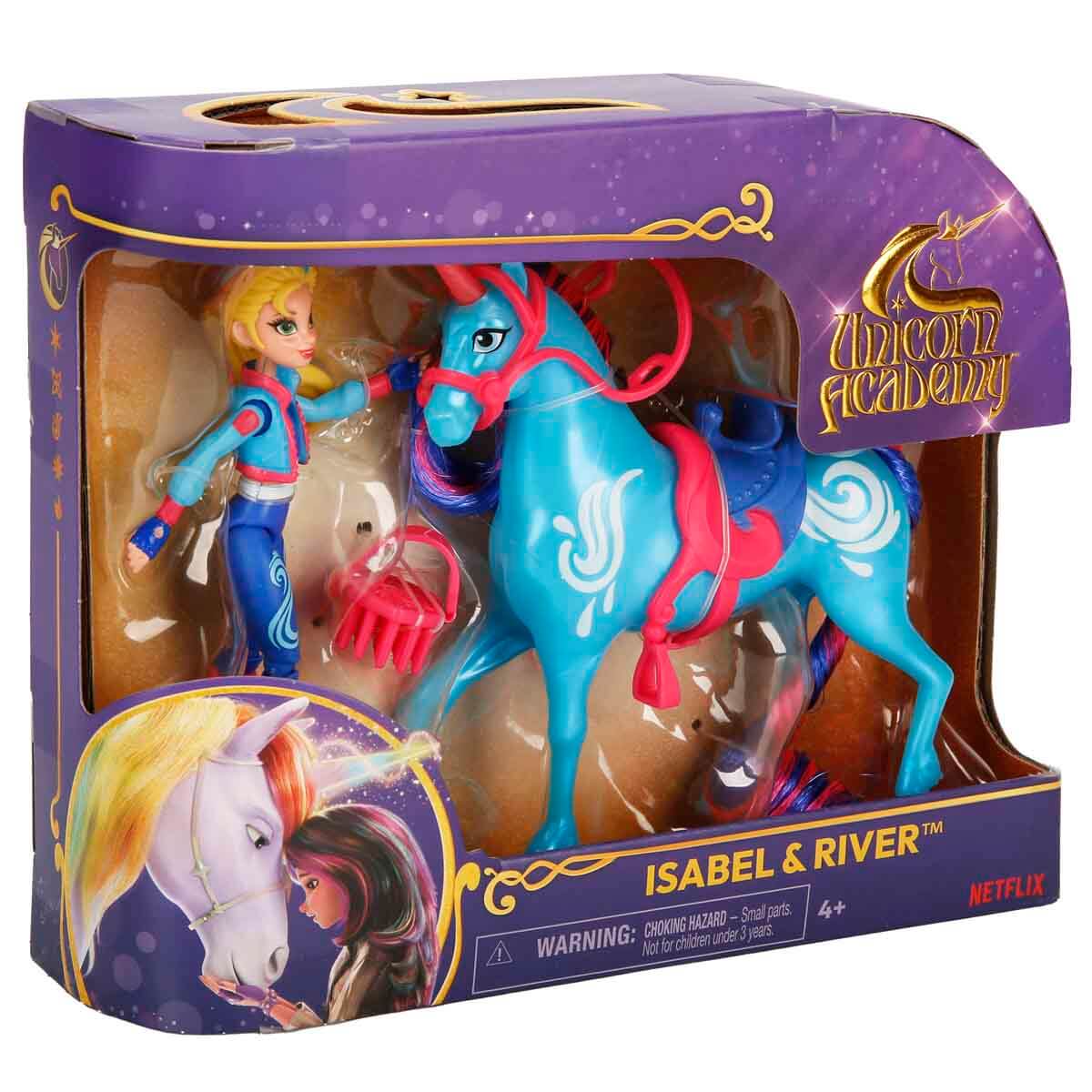 Unicorn Academy Figür ve Unicorn Seti - Isabel Ve River | Toyzz Shop