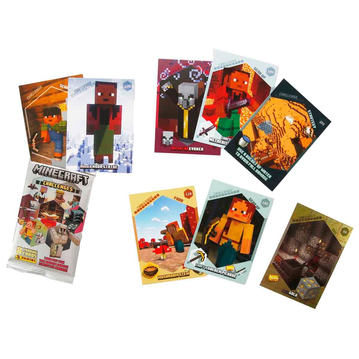 Minecraft Challenges Trading Card 8’li Paket | Toyzz Shop