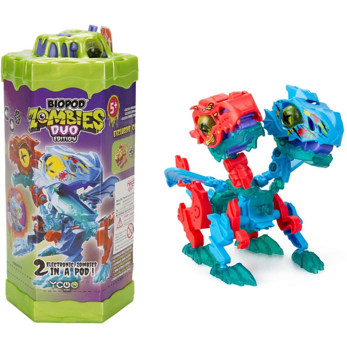 Sesli ve Işıklı Biopod Zombies Inmotion İkili Dinozor Robot S4 ...