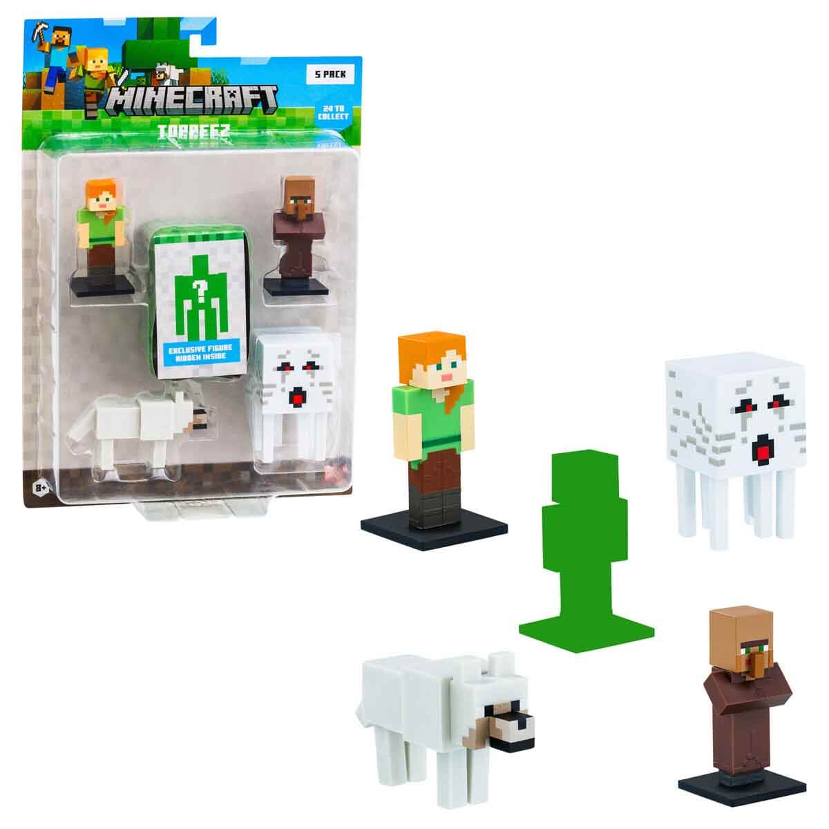 Minecraft Toppeez 5'li Figür Seti - Cat’Li Set | Toyzz Shop