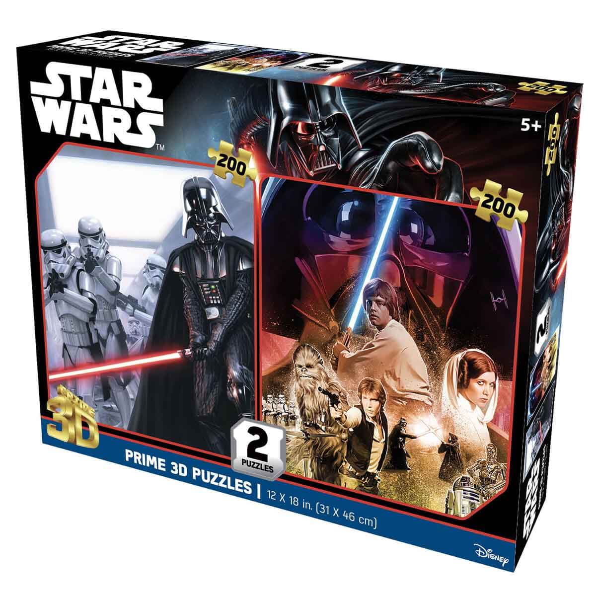Prime 3D 200 Parça 2’li 3D Puzzle: Star Wars | Toyzz Shop