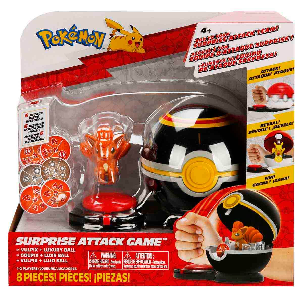 Pokemon Surprise Attack Oyun Seti - Froakie Ve Poke Ball | Toyzz Shop