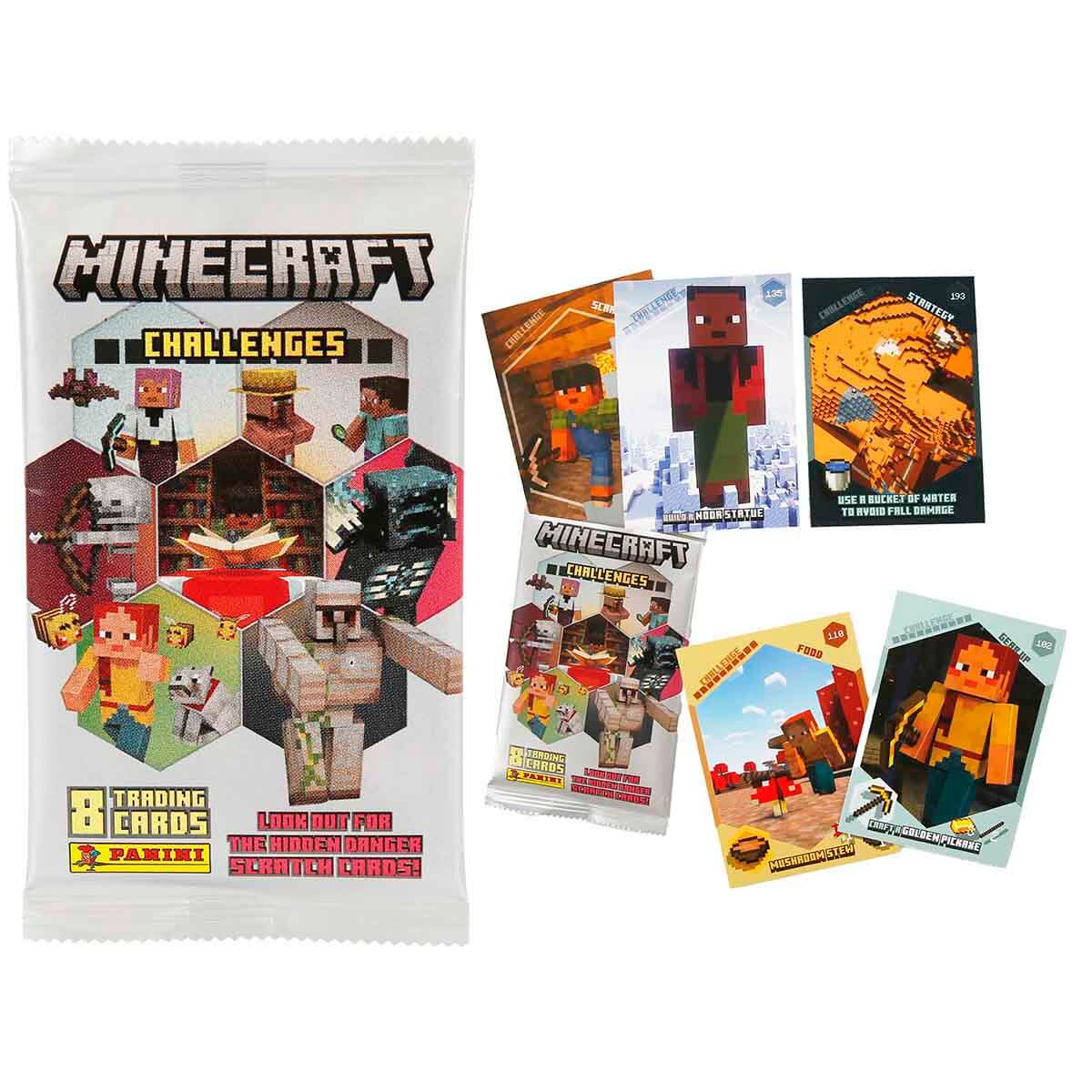Minecraft Challenges Trading Card 8’li Paket | Toyzz Shop