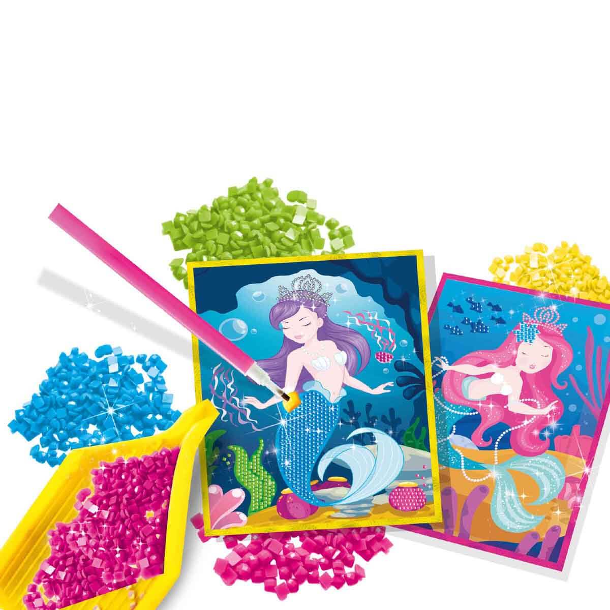 Deniz Kızı Desenli Elmas Boyama Seti | Toyzz Shop