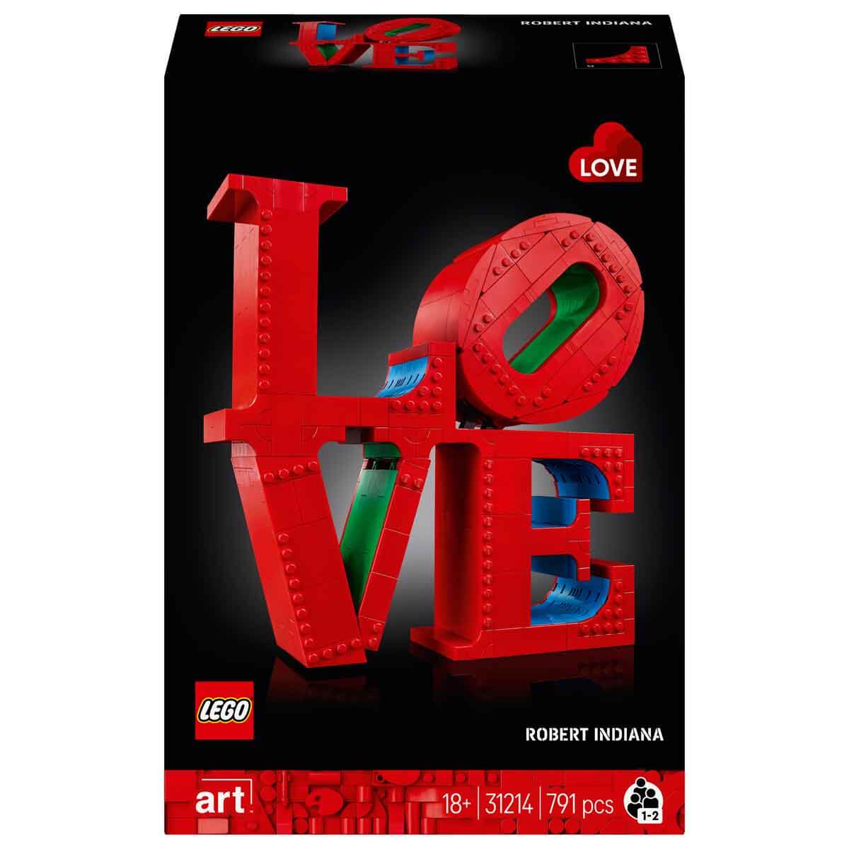LEGO Art LOVE 31214 - Yetişkinler için Hediyelik Dekoratif Model Yapım ...