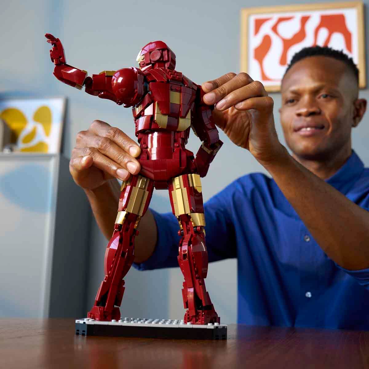 LEGO Marvel Iron Man Mark 3 Koleksiyoncu Versiyonu 76344 - Yetişkinler ...