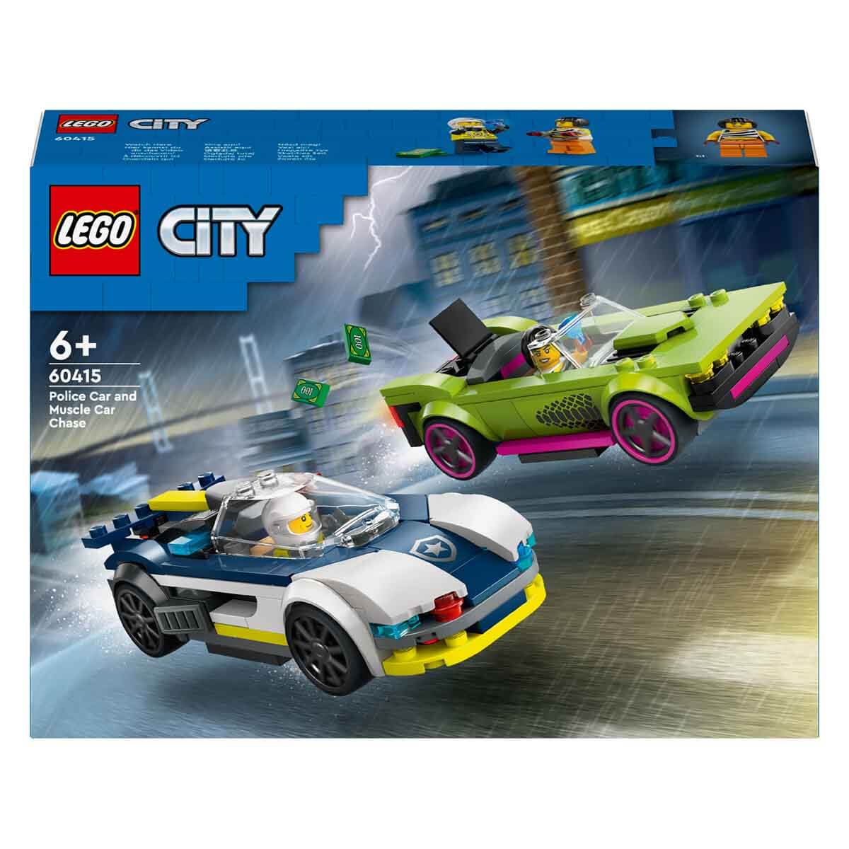 LEGO® City Polis Arabası ve Spor Araba Takibi 60415 - 6 Yaş ve Üzeri ...