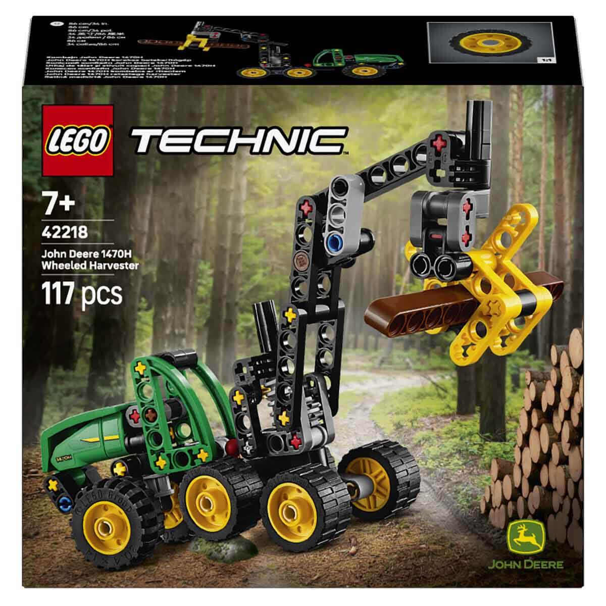 LEGO Technic John Deere 1470H Tekerlekli Orman Makinesi 42218 - 7 Yaş ...