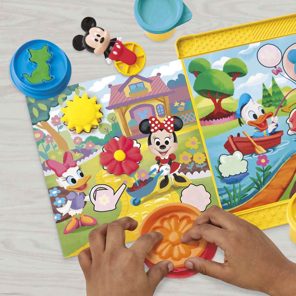 Play Doh Disney Junior Mickey Mouse Hikaye Oluşturma Oyun Hamuru Seti ...