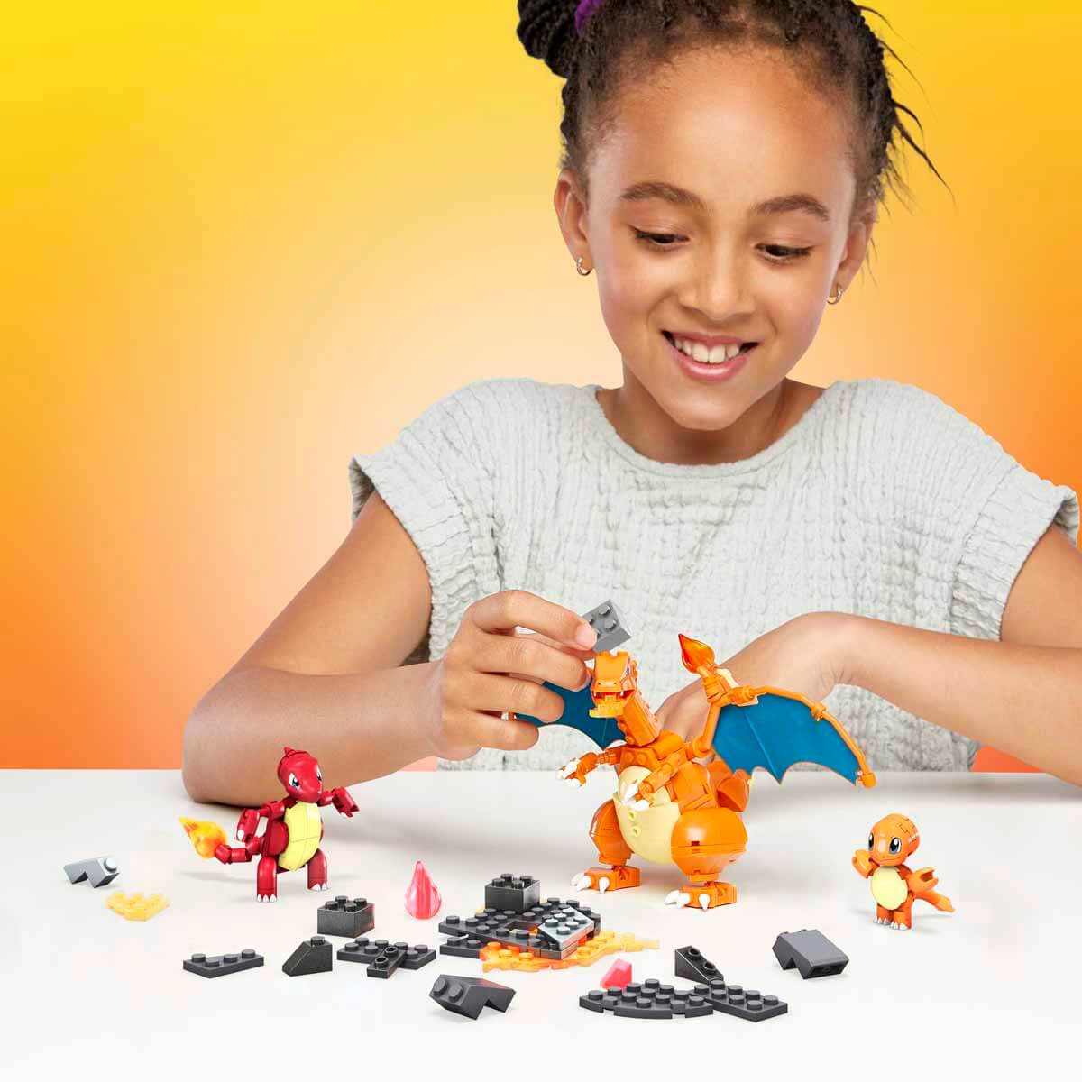 MEGA Pokemon Charmander Dönüşüm Seti HFG06 | Toyzz Shop