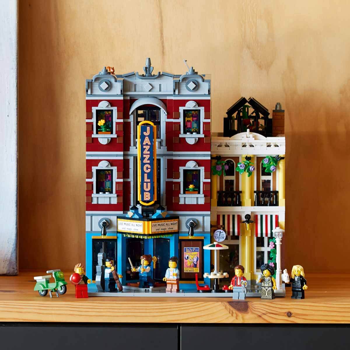 LEGO Icons Caz Kulübü 10312 - Yetişkinler için Kendi Müzik Kulübünüzü ...