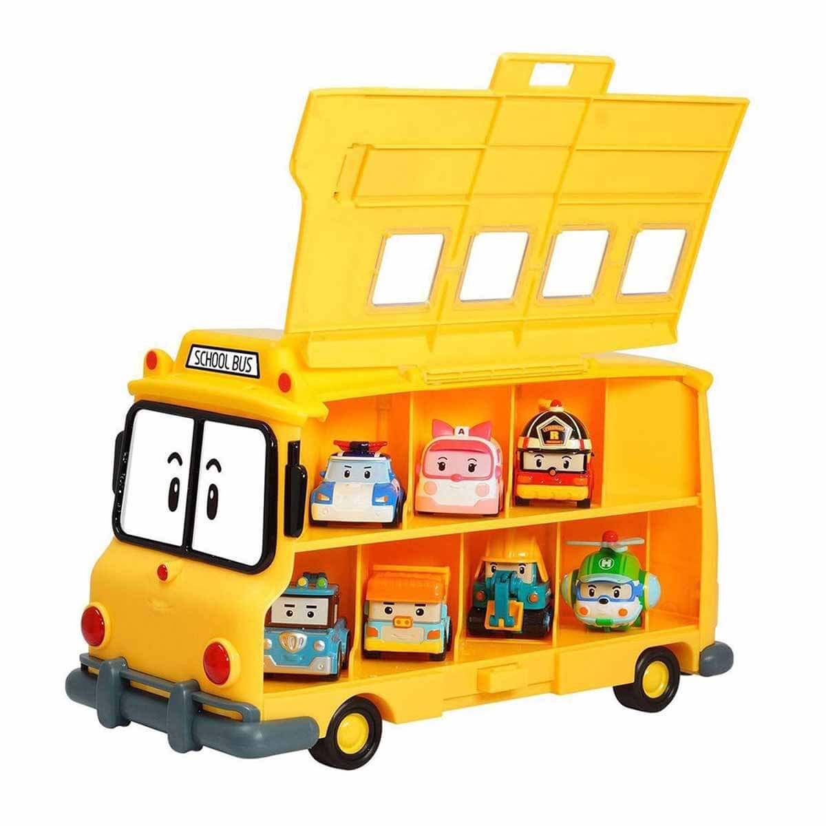 Robocar Poli Okul Otobüsü Figür Kutusu | Toyzz Shop